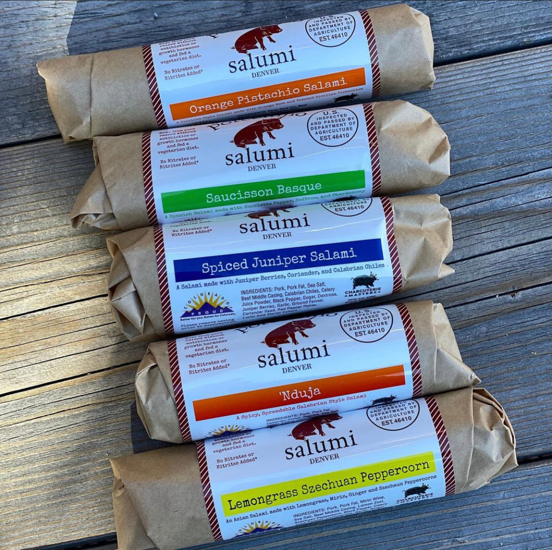 Il Porcellino Saucisson Basque Salami – Howard General